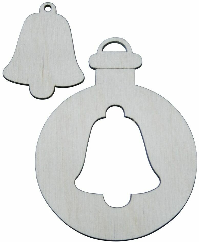 Деревянные заготовки декупаж Елочный шар