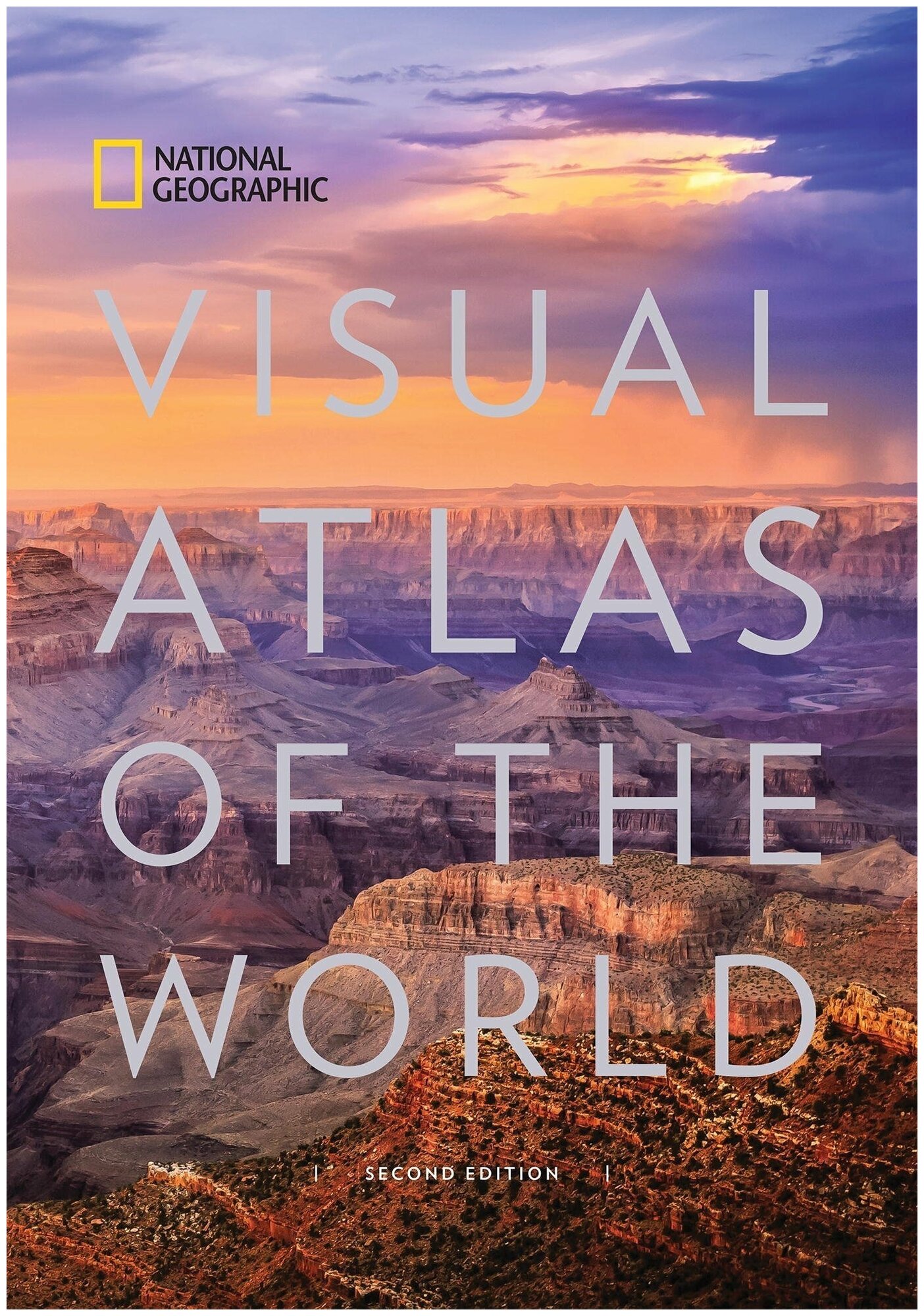 Книга National Geographic Visual Atlas of the World (англ. яз, твердый переплет)