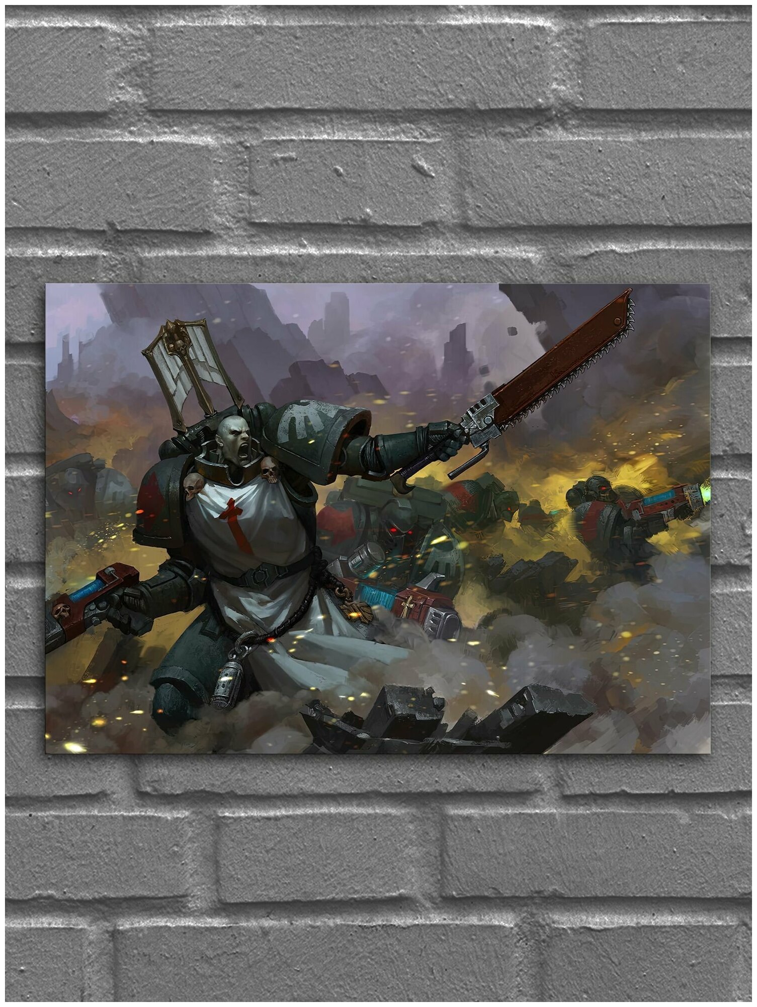 Постер Вархаммер 40000 Warhammer: Темные Ангелы (Dark Angels)