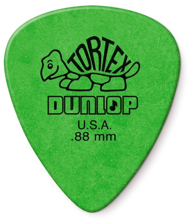 418P.88 Tortex Standard Медиаторы 12шт, толщина 0,88мм, Dunlop