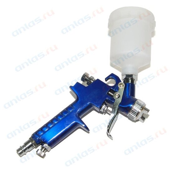 Краскопульт дюза 0,8 мм верх/б 0,125 л H-2000 система HVLP Русский Мастер