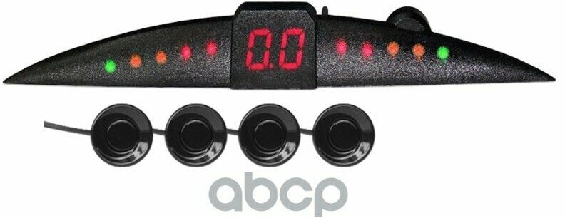 Парктроник 4 датчика "AVS" PS-144U (цветной LED-Дисплей) AVS арт. A07151S