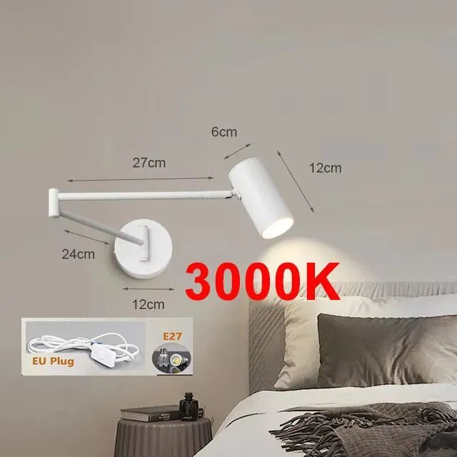 KINLAMS Настенный светильник, LED, 5 Вт