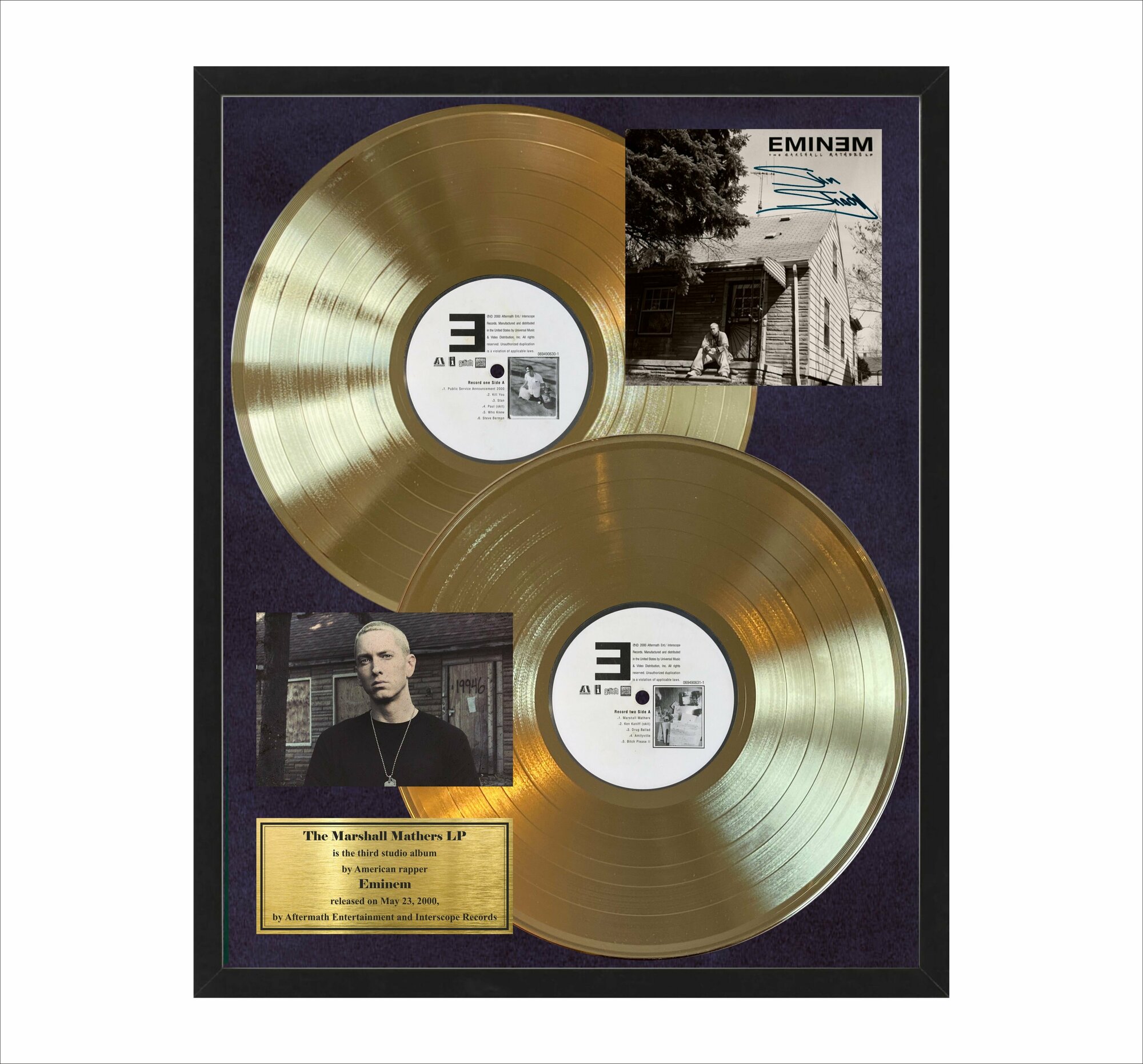 Eminem The marshall LP картина с винилом 43х53