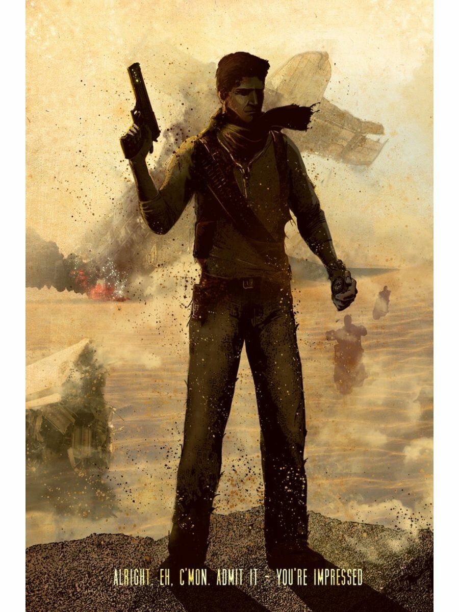 Постер "Gaming Characters. Drake"