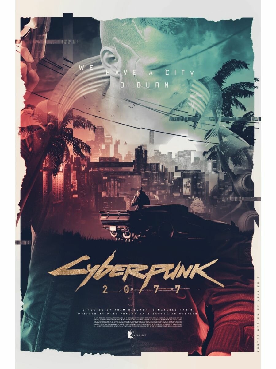 Постер "Cyberpunk 2077"