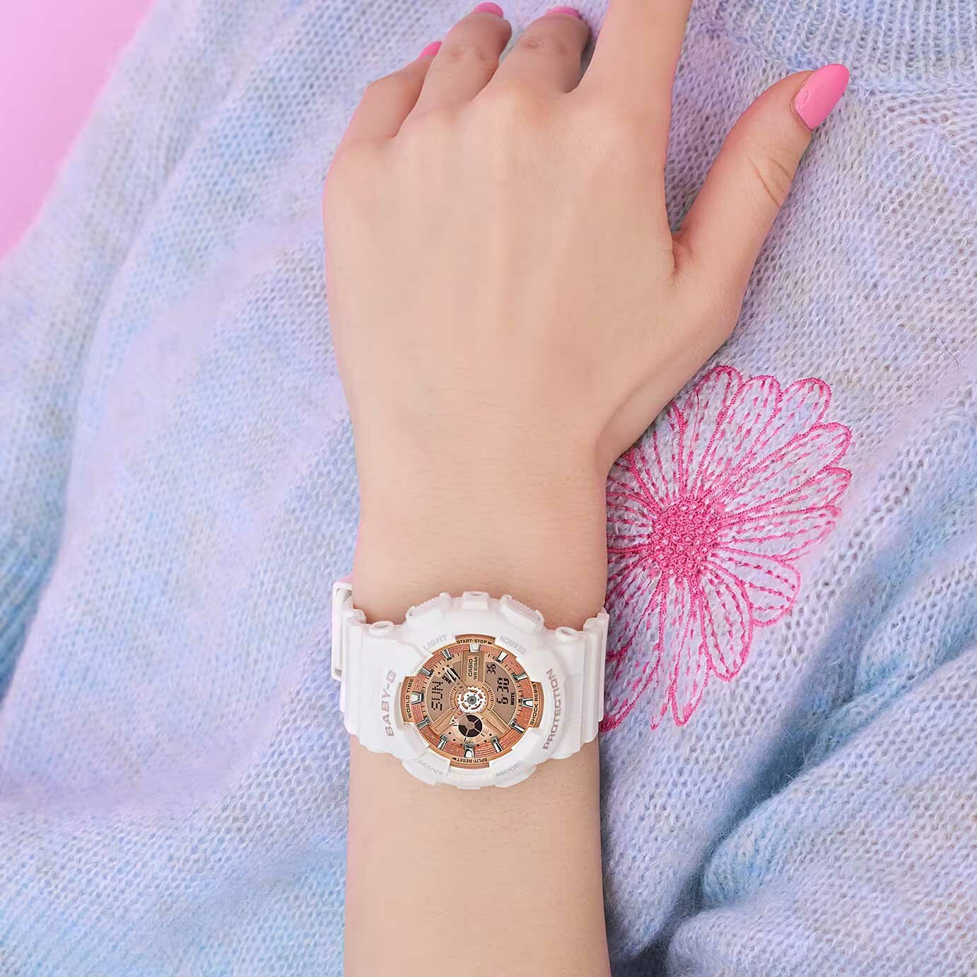 Наручные часы CASIO, белый — фото 1