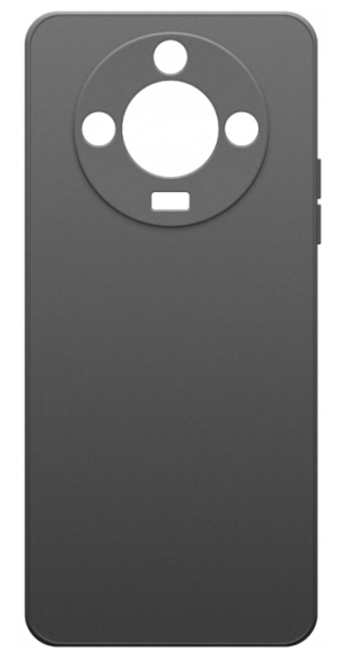 Накладка силикон Borasco Silicone Case для Realme 11 Pro/11 Pro+ Черный