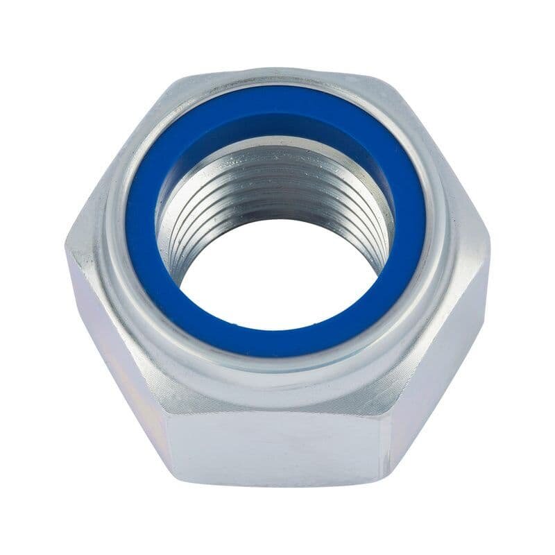 Гайка со стопорным кольцом М10 ОЦ DIN985 10шт