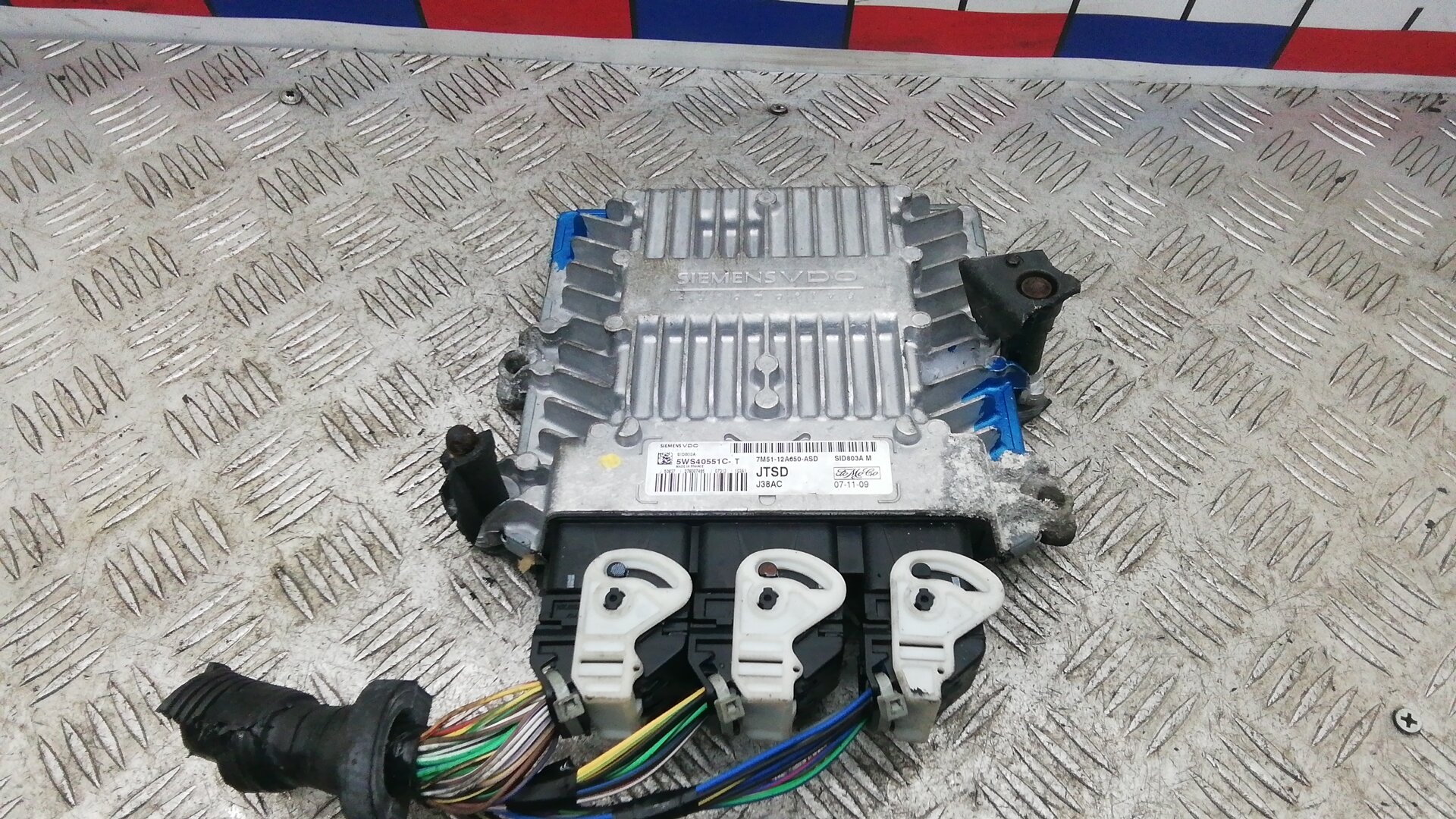 Блок управления двс FORD FOCUS 2, Номер 5ws40551c-t