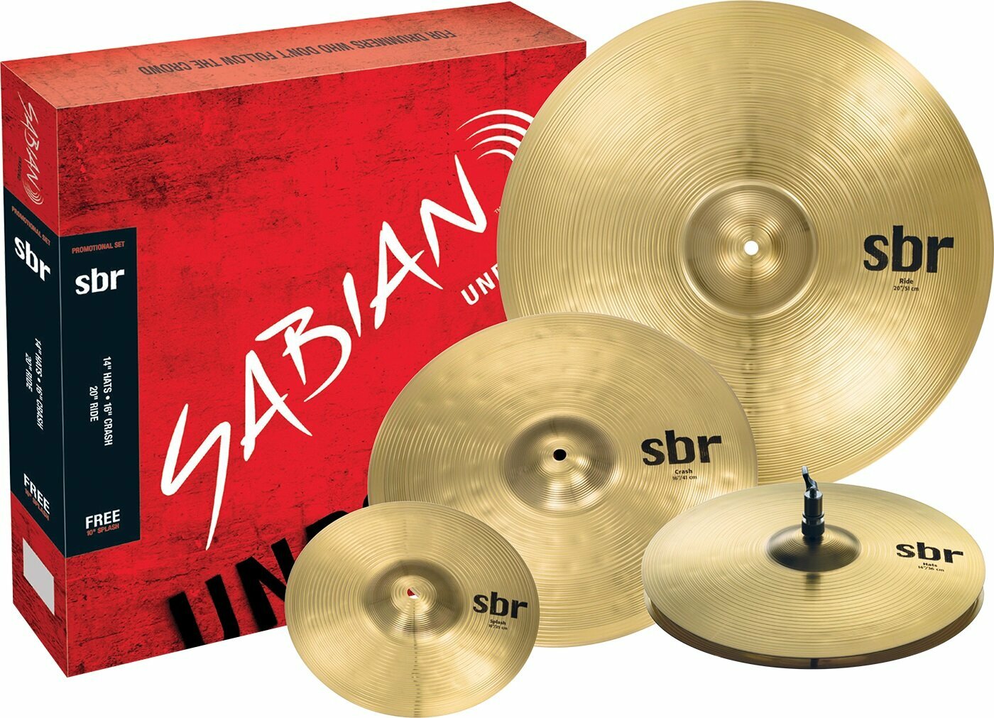Тарелки Sabian SBr Promotional Pack