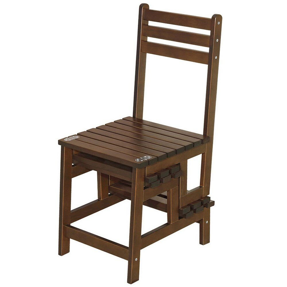 Стул-стремянка Мебелик Массив орех Размеры: Высота 902мм Глубина 525мм Ширина 400мм