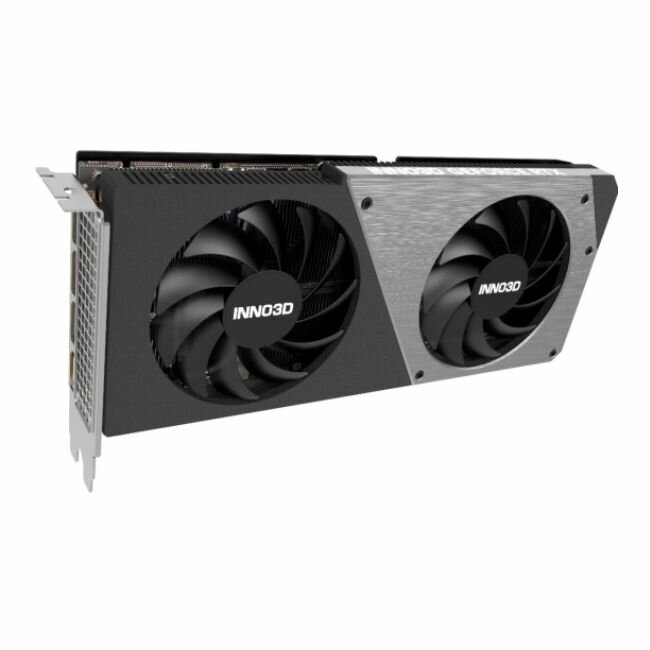Видеокарта INNO3D GeForce RTX 4060 Ti TWIN X2 16G (N406T2-16D6-178055N) - PCI Express 4.0 х8, 16 ГБ, GDDR6, 128 бит, DisplayPort, HDMI, GPU 2310 МГц