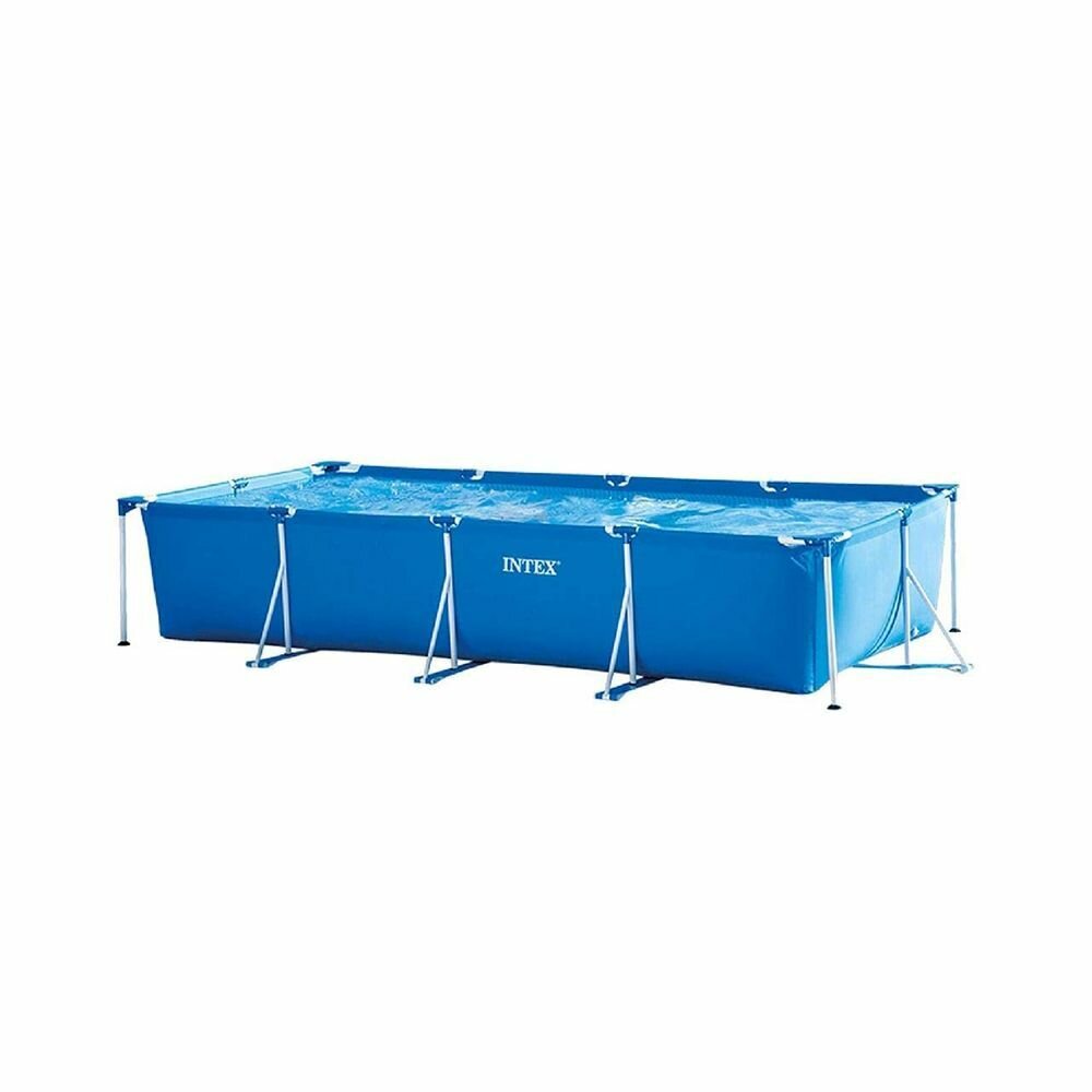 Бассейн каркасный прямоугольный для дачи 450х220х84см Intex