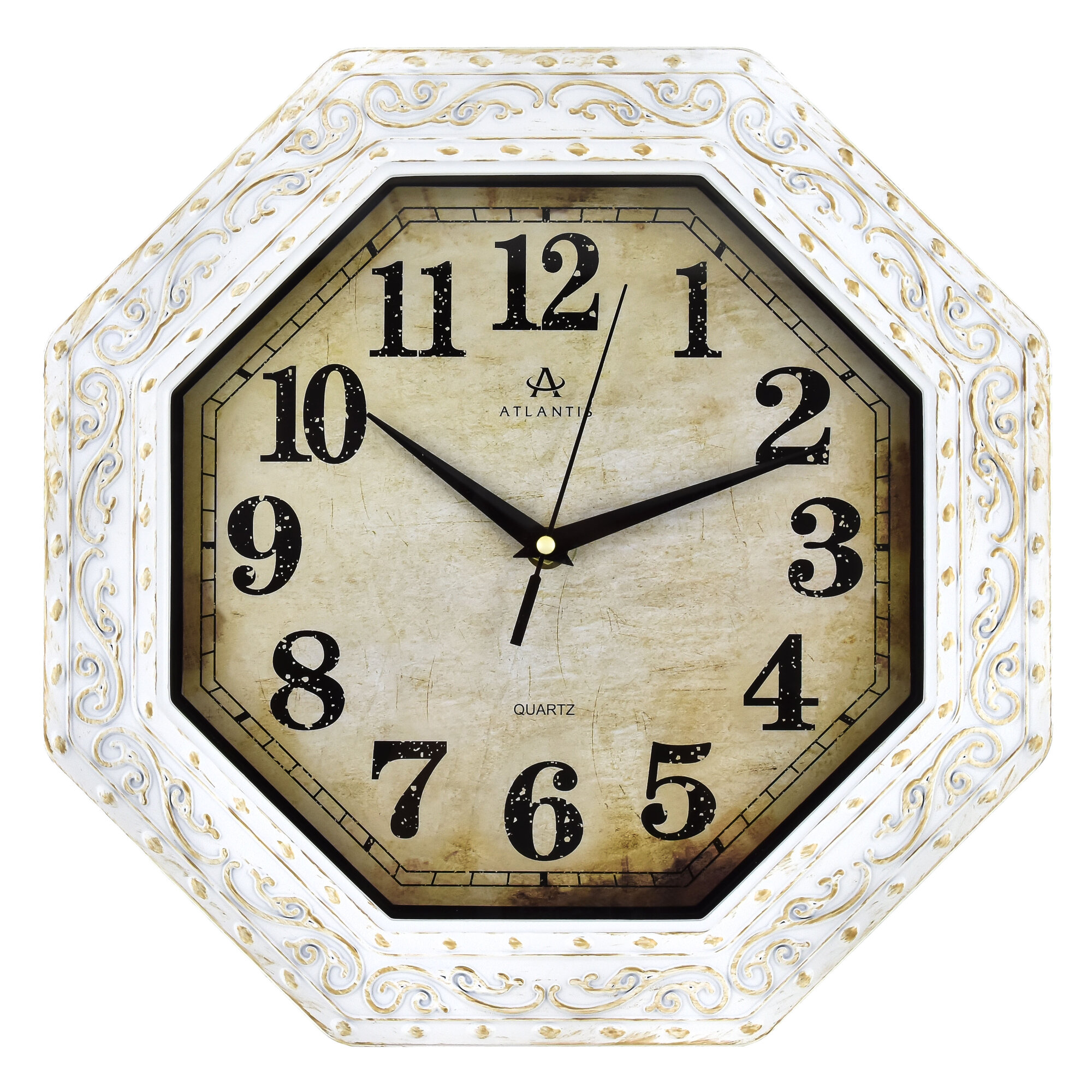 Часы настенные Atlantis TLD-35006С white