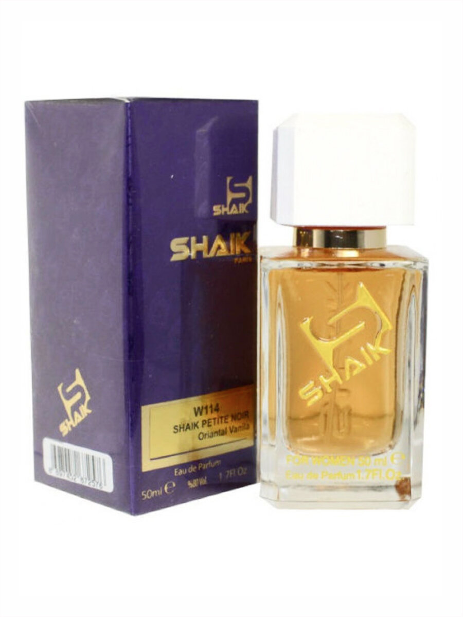 Парфюмерная вода Shaik W114 "Oriantal Vanilla", женские, восточный аромат, 50мл