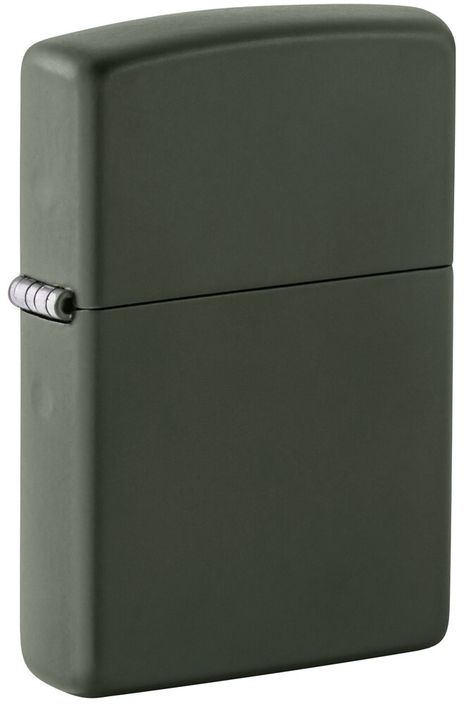 Зажигалка бензиновая Zippo 221 Green Matte Не заправлена