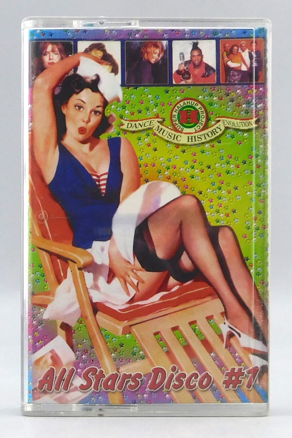 Аудиокассета ALL STARS DISCO №1 2000 год