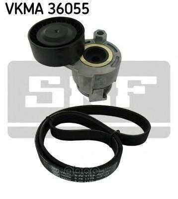 Комплект ремня генератора SKF VKMA 36055 для замены приводного ремня