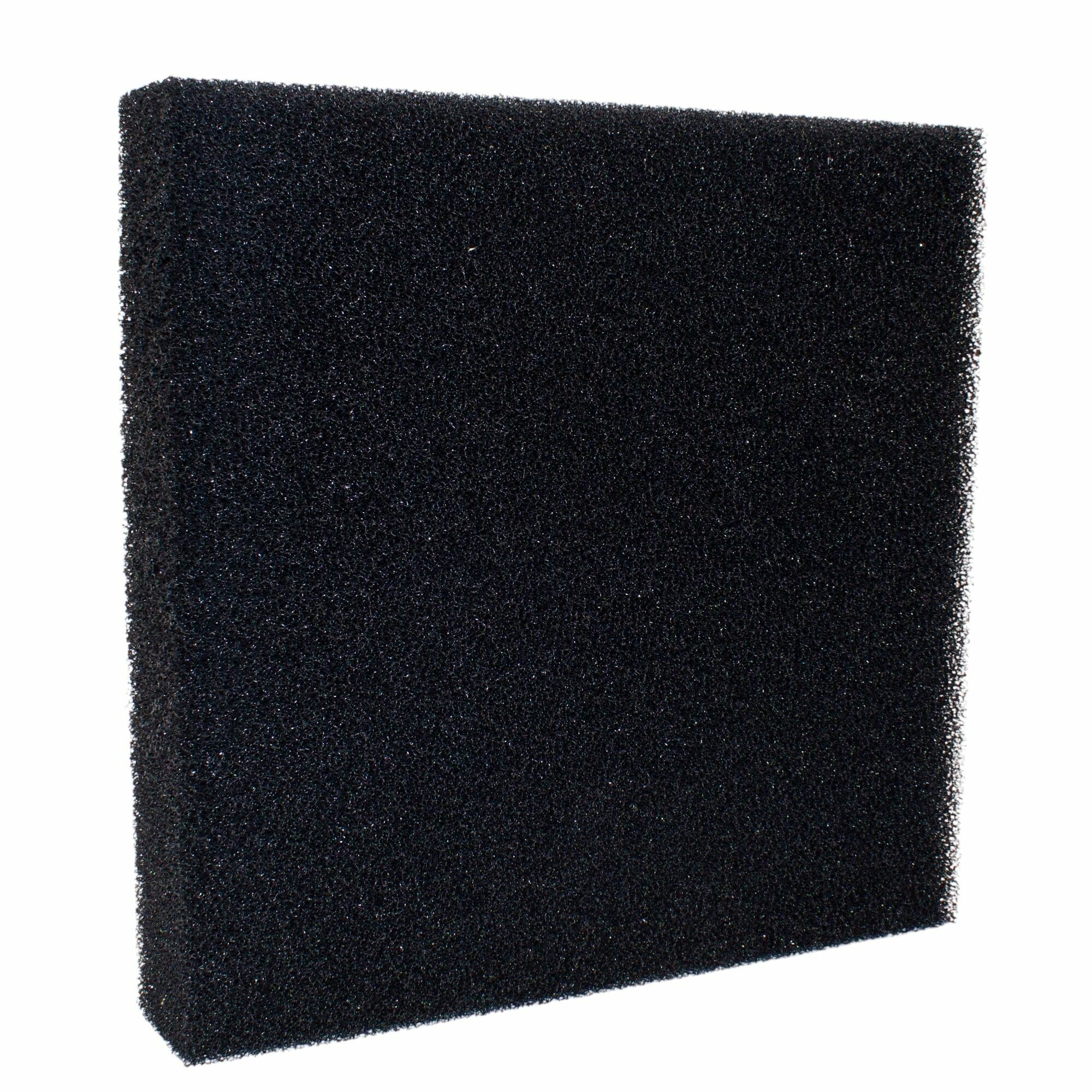 Губка для фильтра листовая Hailea (грубая 10 PPI) 45x45x10 см. Черная