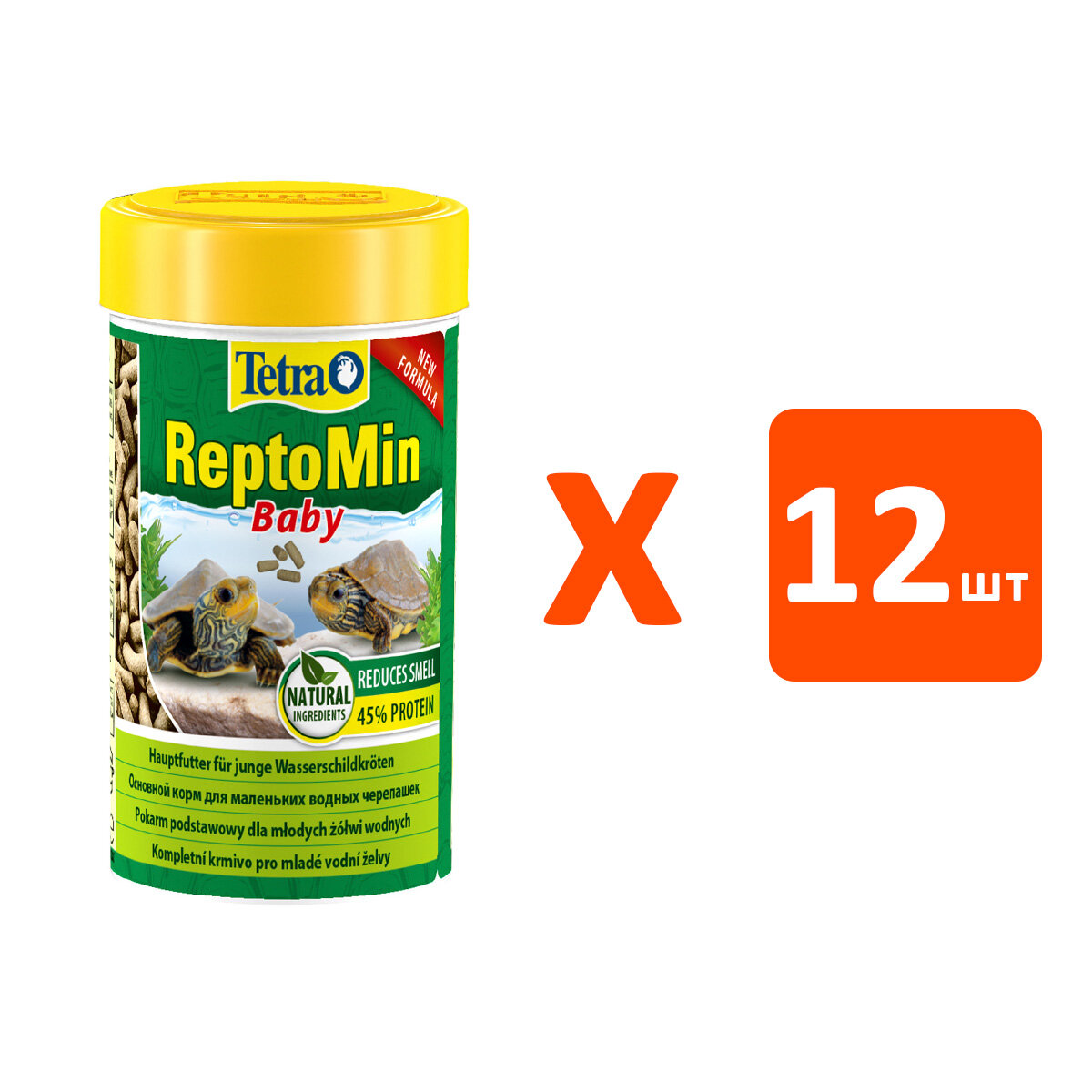 TETRA REPTOMIN BABY корм мини-палочки для молодых водных черепах