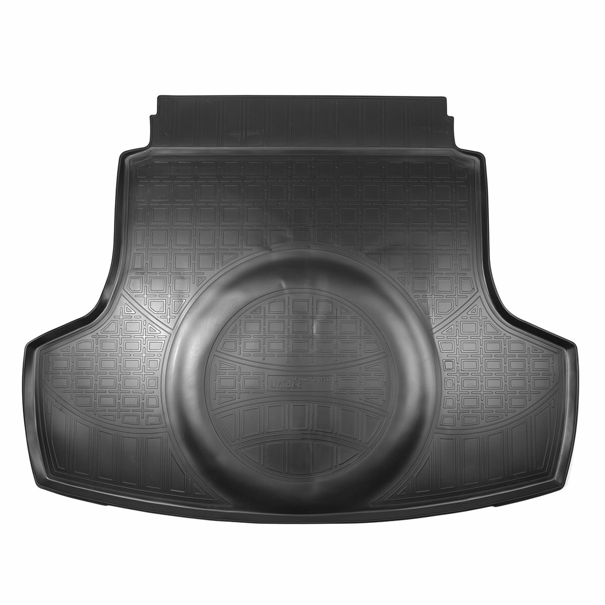 Коврик в багажник Norplast/Unidec для Hyundai Sonata VIII в кузове DN8 SD (2019-) Черный, полиуретан, арт. NPA00-T31-630