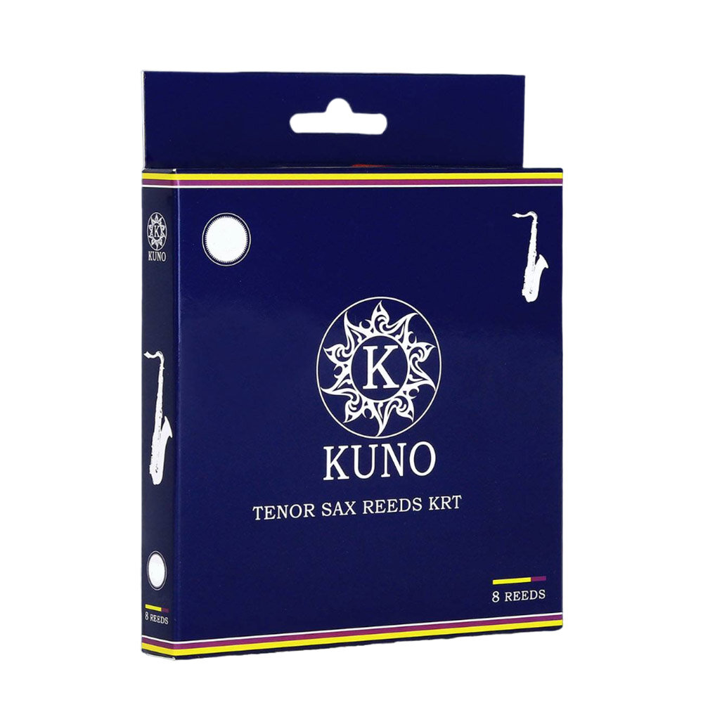 Трости для тенор саксофона Kuno Blue №3,5 (8 шт) в пластиковом кейсе