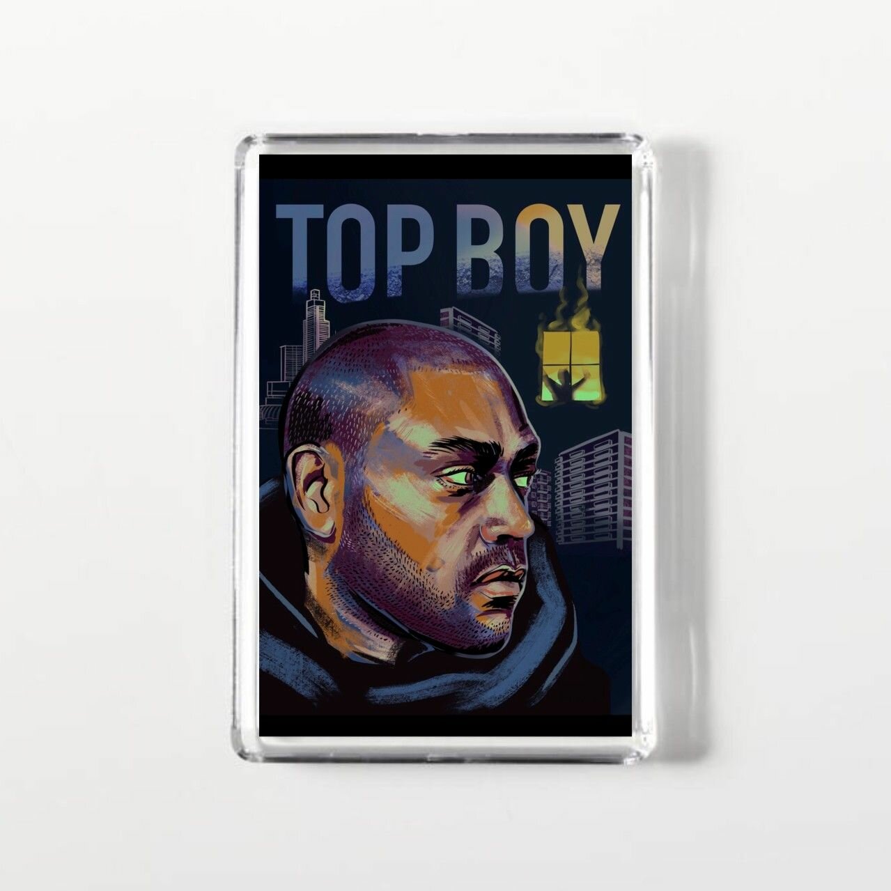 Магнит акриловый прямоугольный Mewni-Shop "Главарь, Top Boy" - 0004