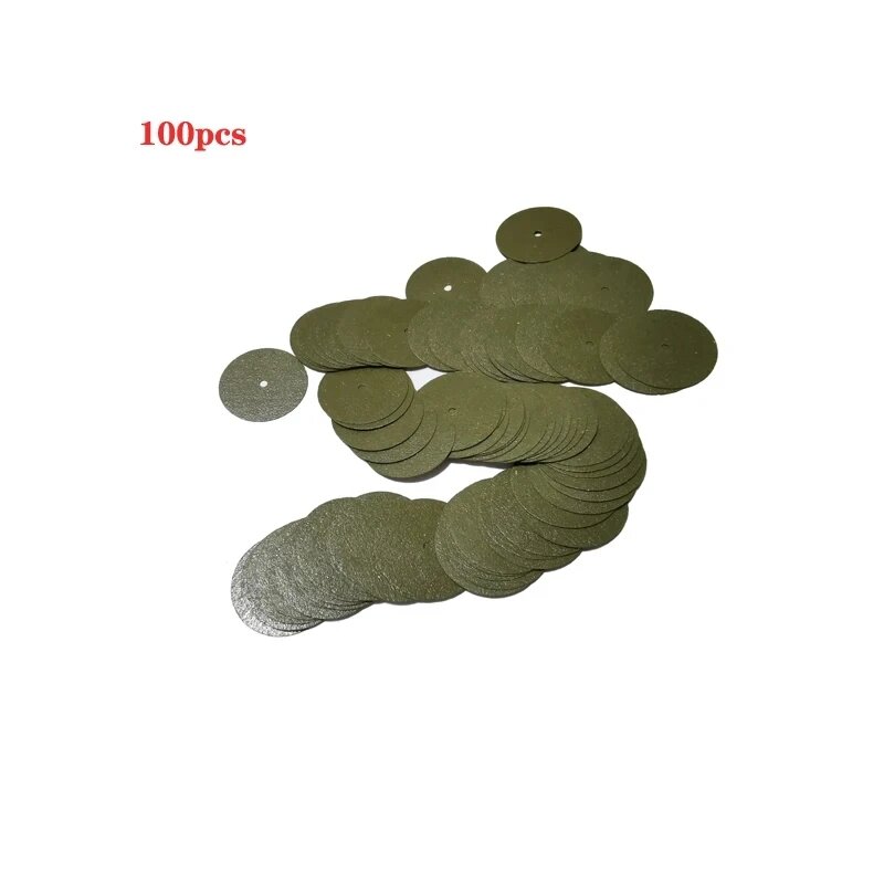BPBYKK Ультратонкие разделительные диски для стоматологии 100 шт 100pcs green