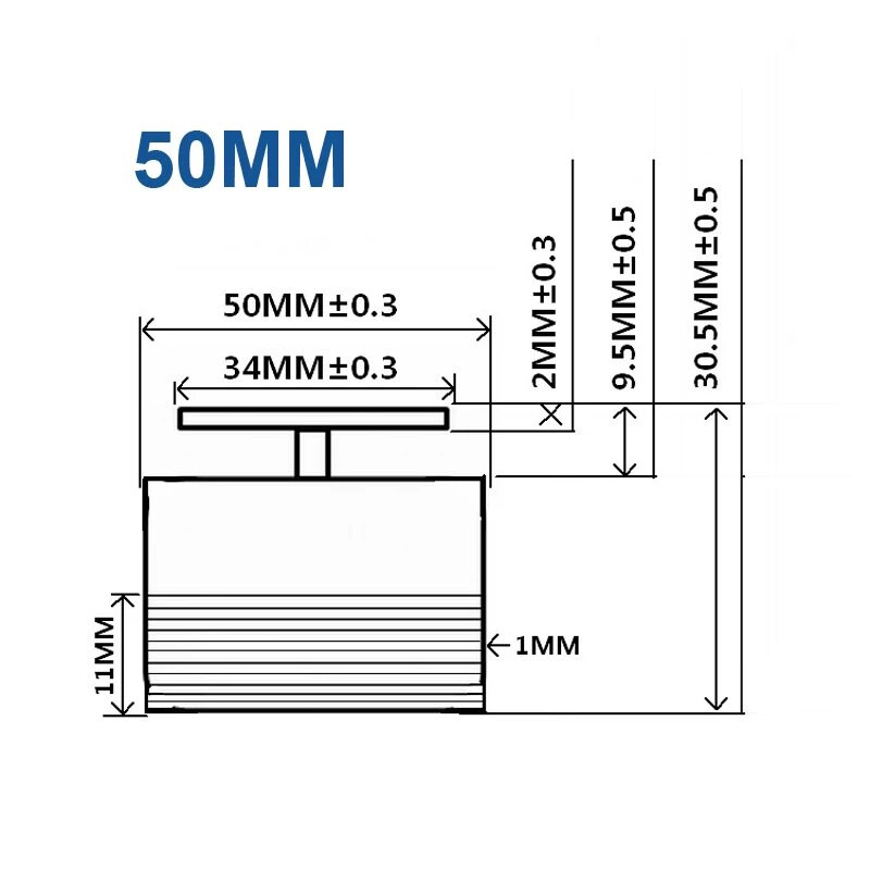 Басовый динамик 50 мм, 4 Ом, Цвет: 50 MM