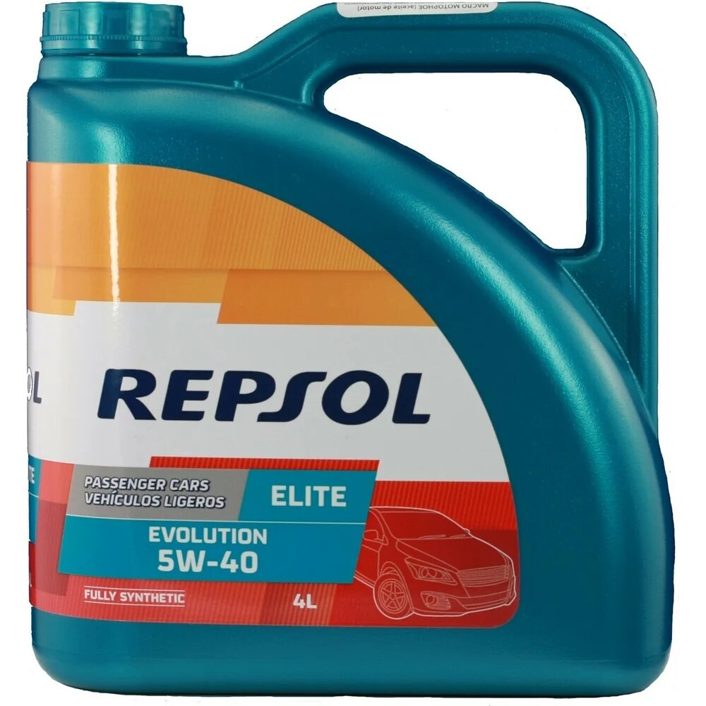 Синтетическое моторное масло REPSOL ELITE EVOLUTION 5W40 A3/B4/C3 4л 6052/R 6052R, двигателях