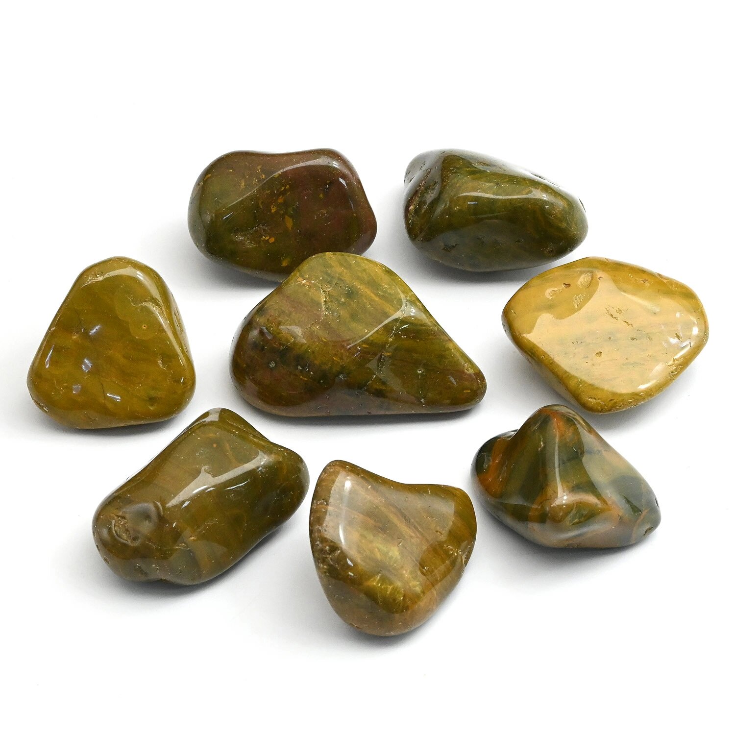 Яшма океаническая галтовка фракция 20-40мм, упаковка 200г. (XL) .