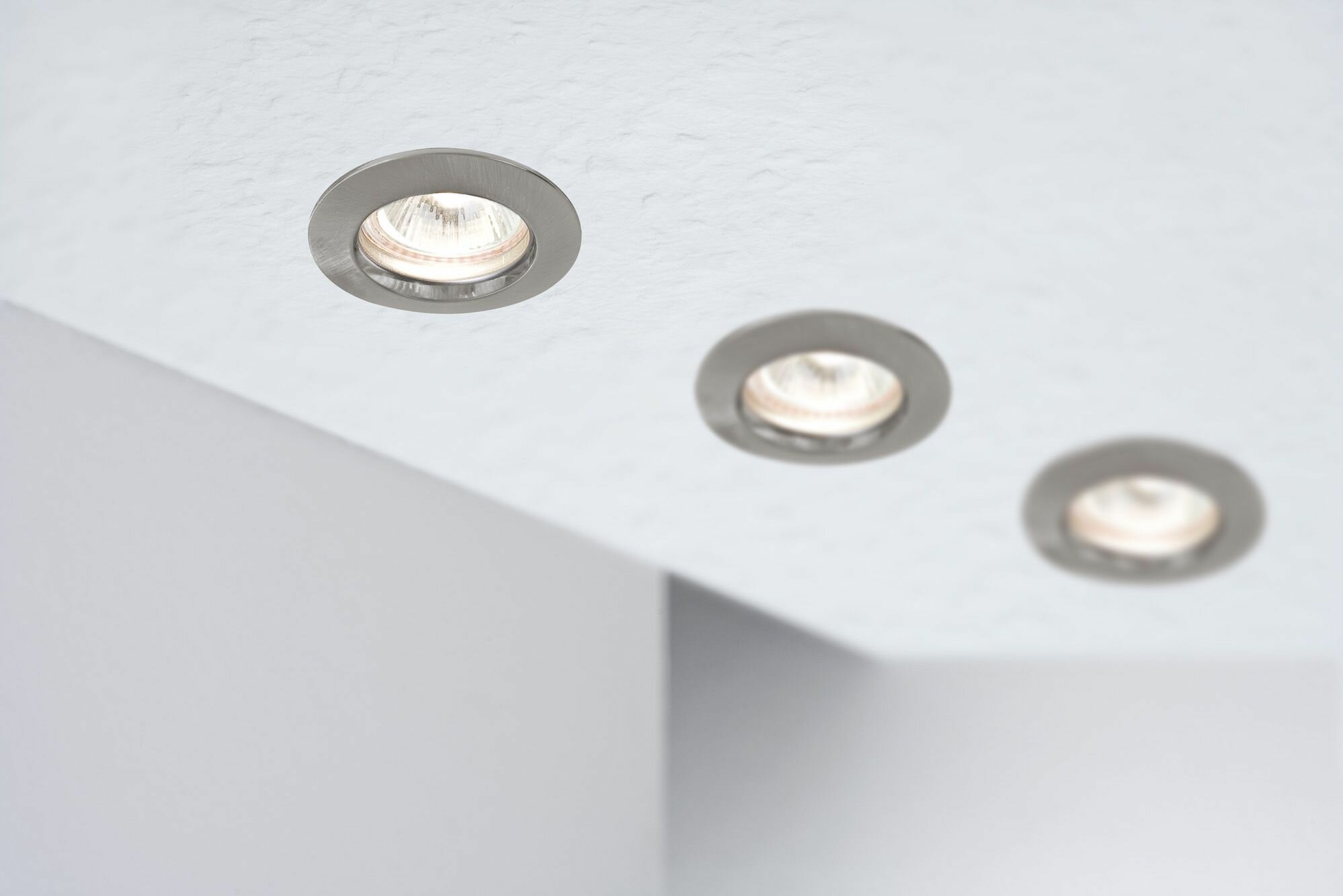 Светильник встраиваемый Paulmann Premium D79 50Вт 292Лм 2900К GU10 IP44 230В Железо Набор 3шт. 92208