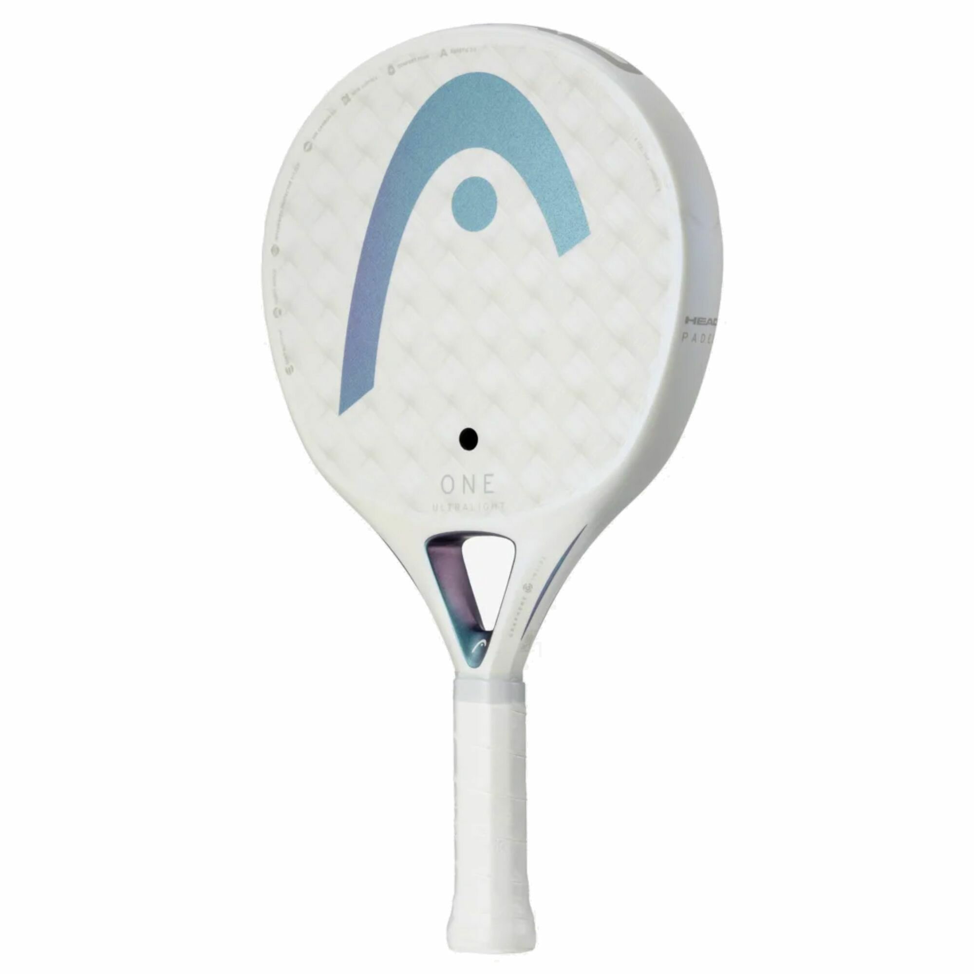 Ракетка для падел тенниса HEAD One Ultralight White