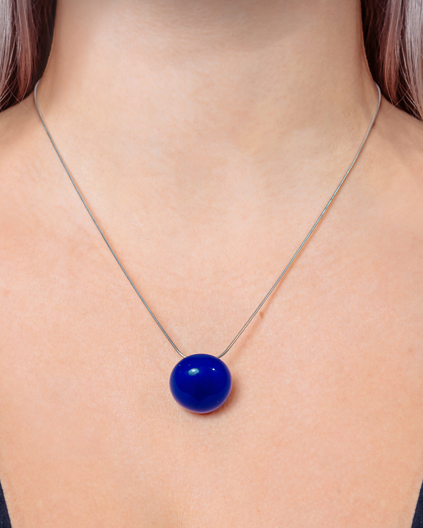 Подвеска, серебро, 925 проба, родирование, агат