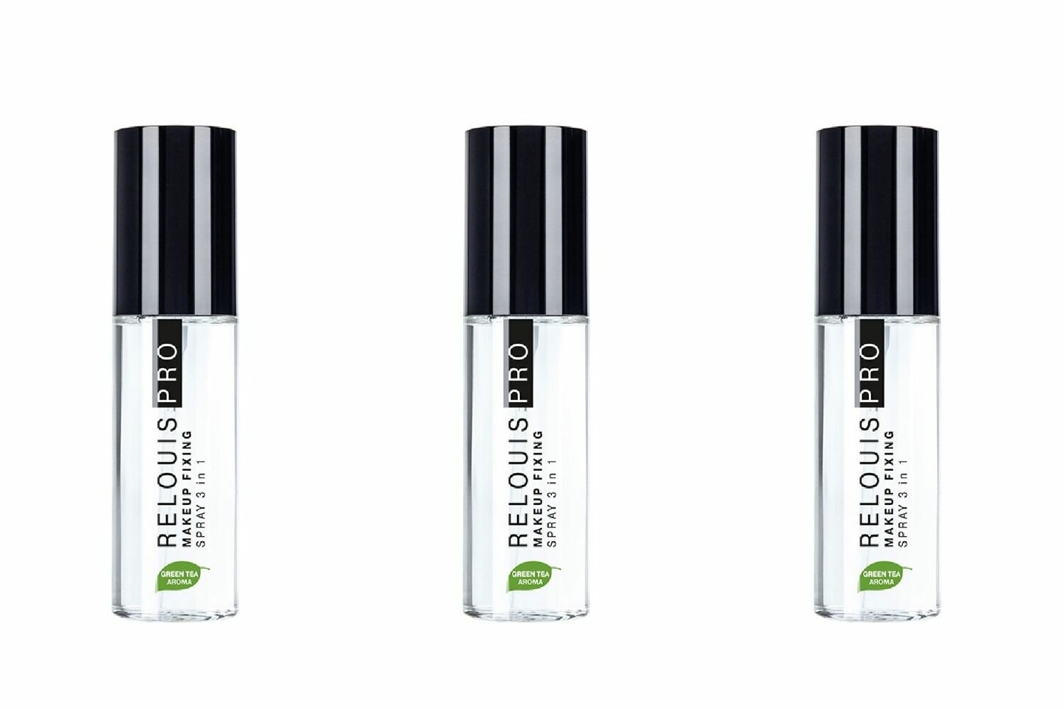 Relouis Спрей-фиксатор макияжа PRO Makeup Fixing Spray 3 in 1, 3 шт