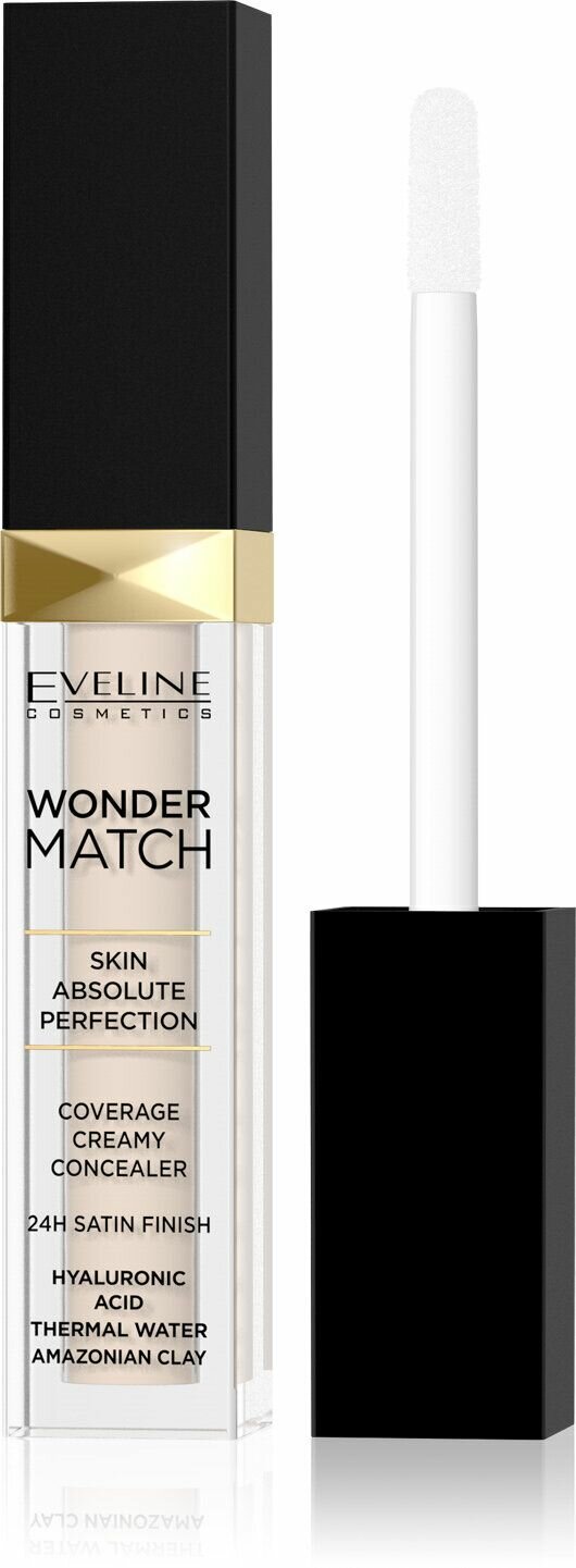 Eveline Cosmetics Кремовый консилер с гиалуроновой кислотой, термальной водой и амазонской глиной №025 LIGH