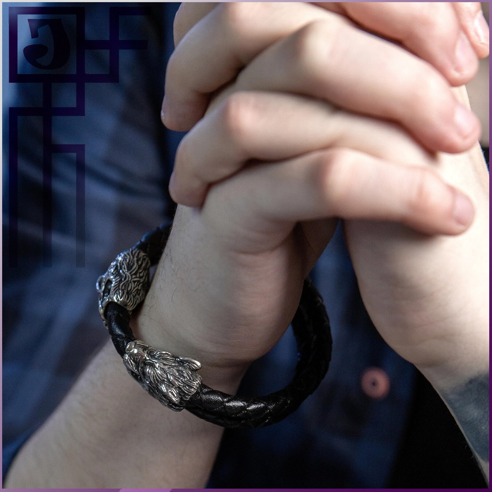 Плетеный браслет