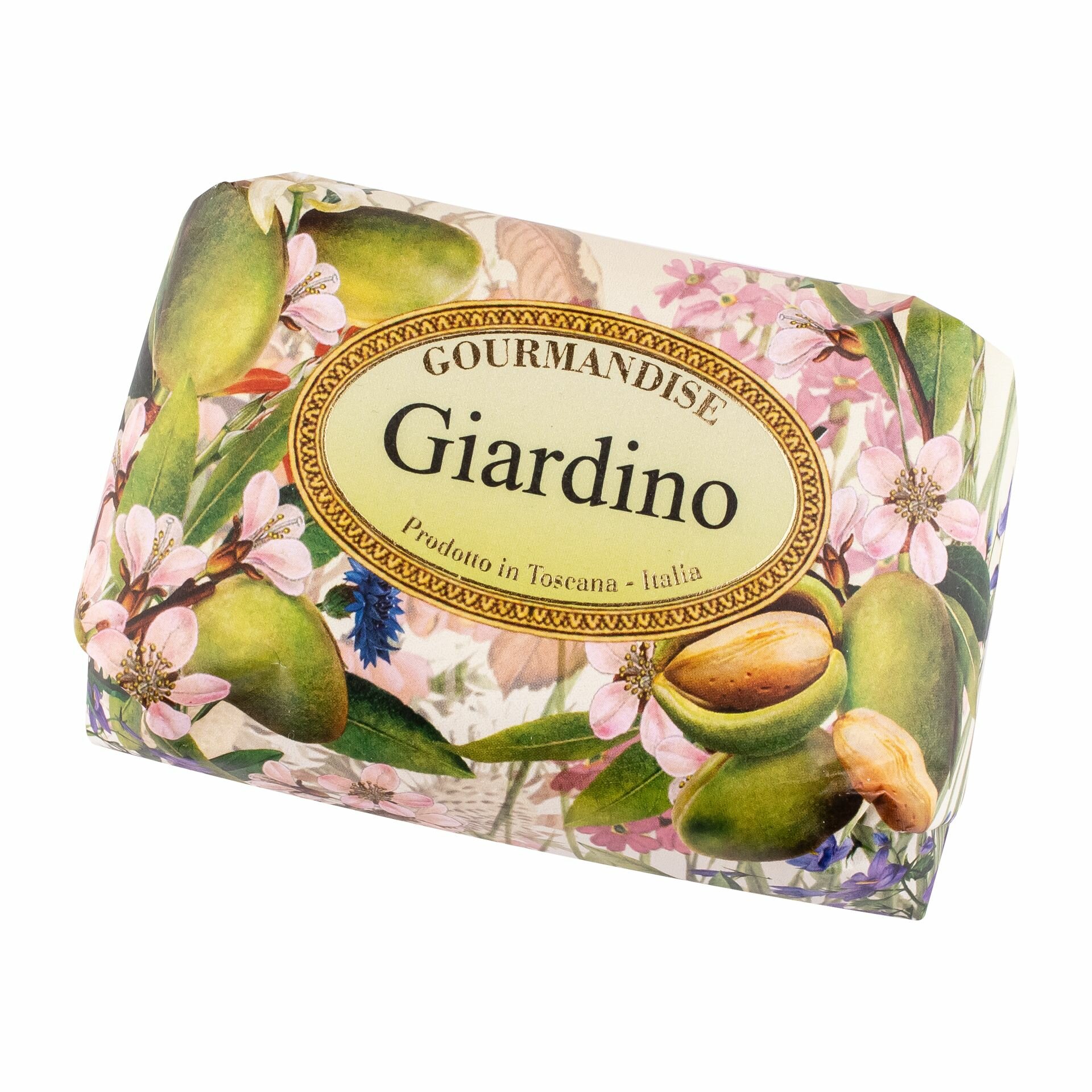 Gourmandise Мыло натуральное парфюмированное Миндаль, 200 г