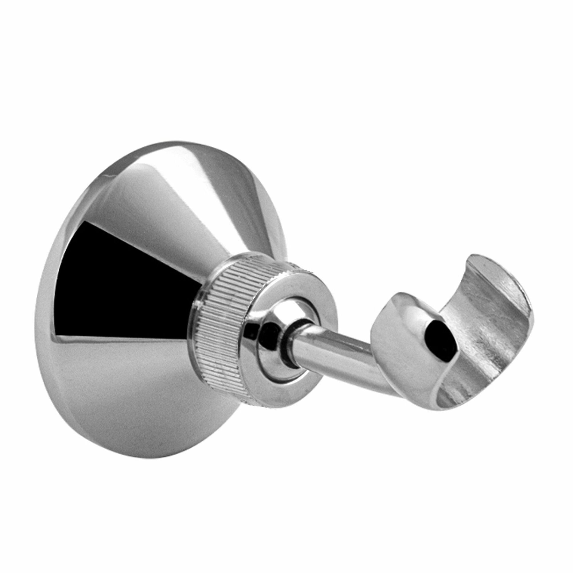 Кронштейн для душевой лейки Potato, нержавеющая сталь, хромированный