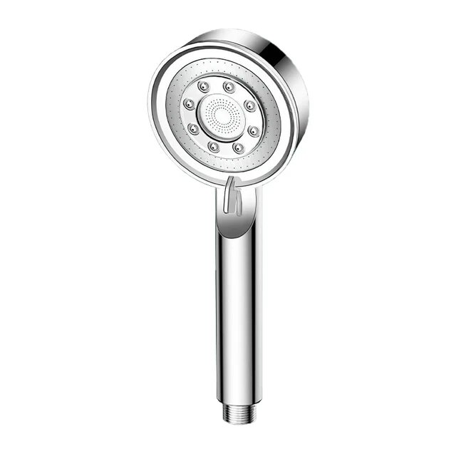 Новая 5-режимная насадка для душа, регулируемая насадка для душа высокого давления, экономия воды, массажная насадка для душа, крючок, набор шлангов, аксессуары для ванной комнаты