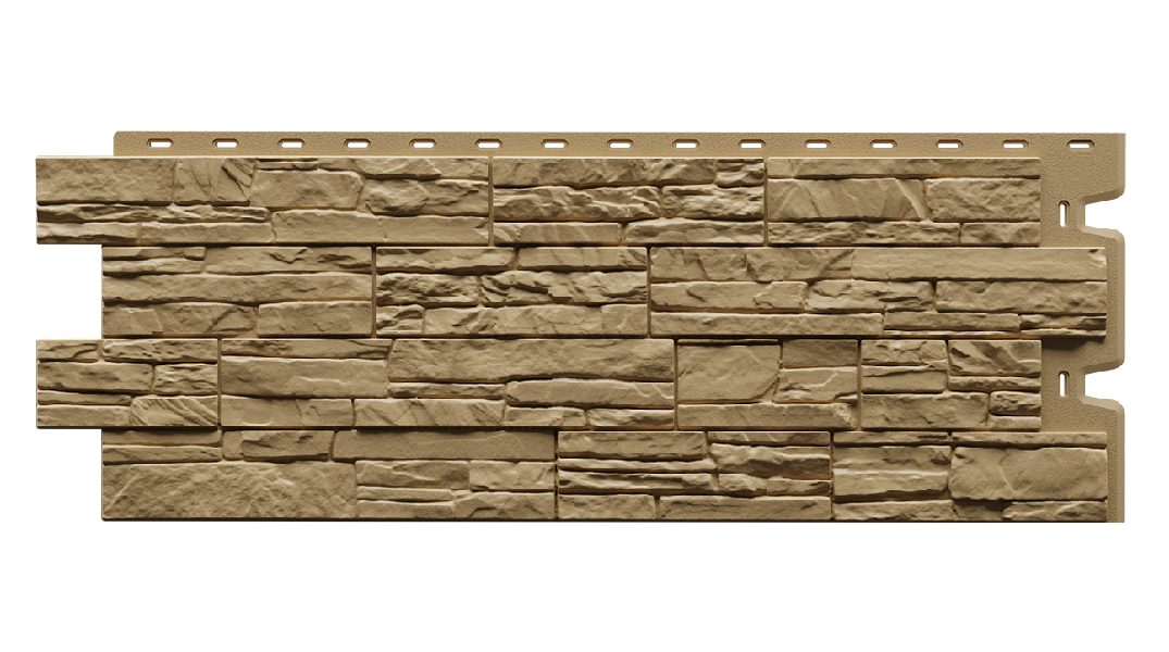 Docke Алтай Корица (8 уп. / 35,2 м2 / 80 шт.) 1098х400 мм, фасадные панели Деке