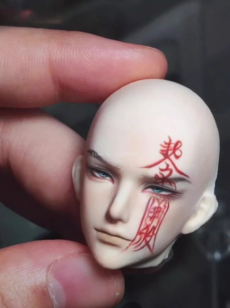 Силиконовая форма для лица куклы