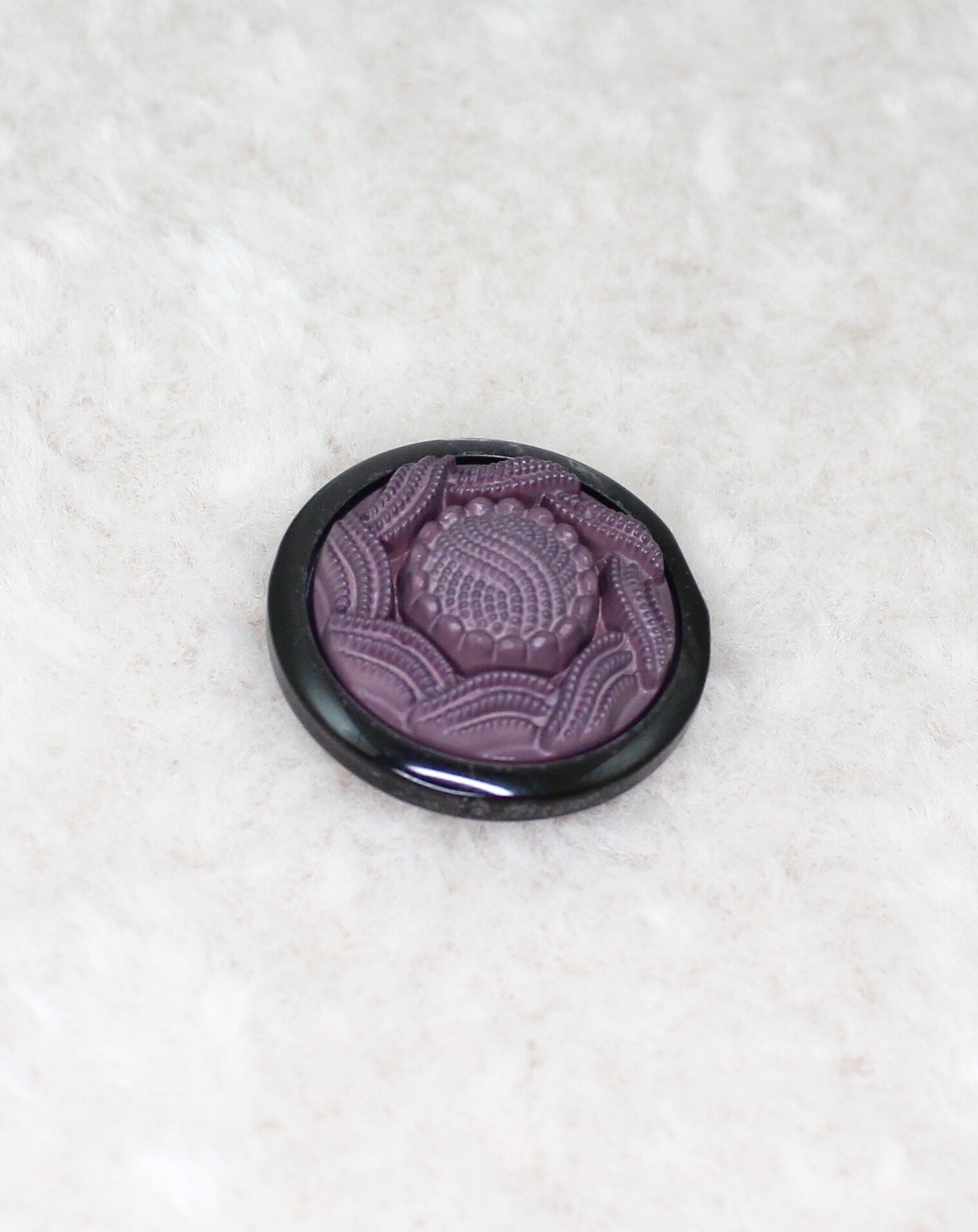 ПуговицыPN-17, на ножке, 28 мм, для пальто, цвет коричневый, комплект 6 шт.