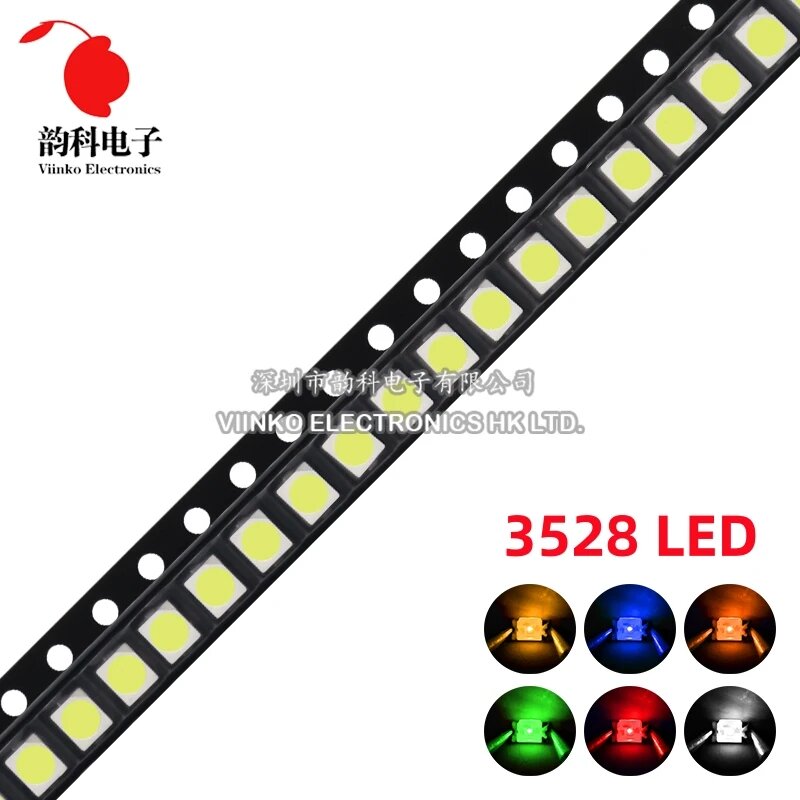RGB светодиоды DSSRQI 3528 1210 SMD Warm White