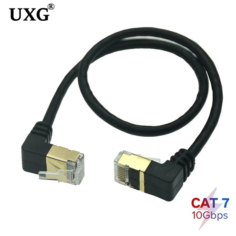 Cat 7 Ethernet кабель 0.25M Left-Right — фото 1