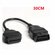OBD2 кабель-удлинитель 30CM Black