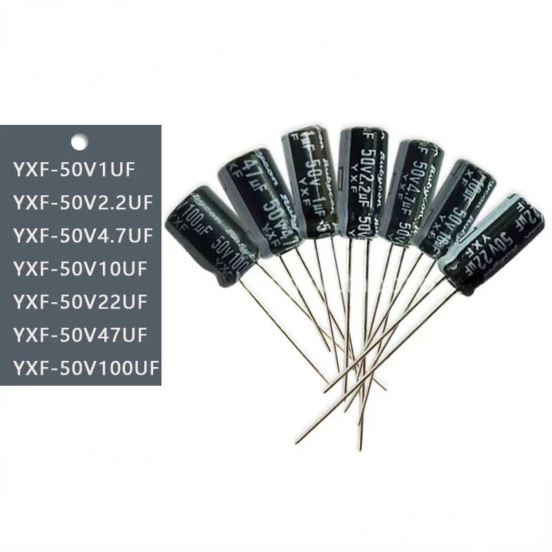 Rubycon YXF 22uF 50V 5x11 Конденсатор 10шт