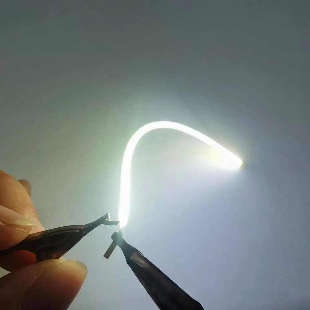 Гибкая светодиодная нить DC3V 25-352 мм для лампы Эдисона white-80mm