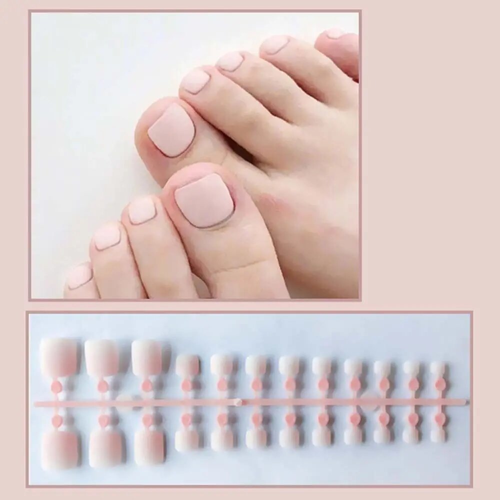 Матовые накладные ногти SUTONGXUE 24 Pcs Y7-B1